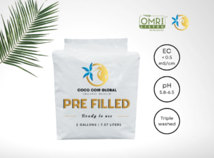 Pre filled Coco Coir Bags 100% natural from coconut husks